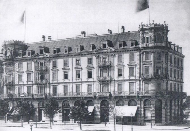 History - Hotel Schweizerhof Zürich